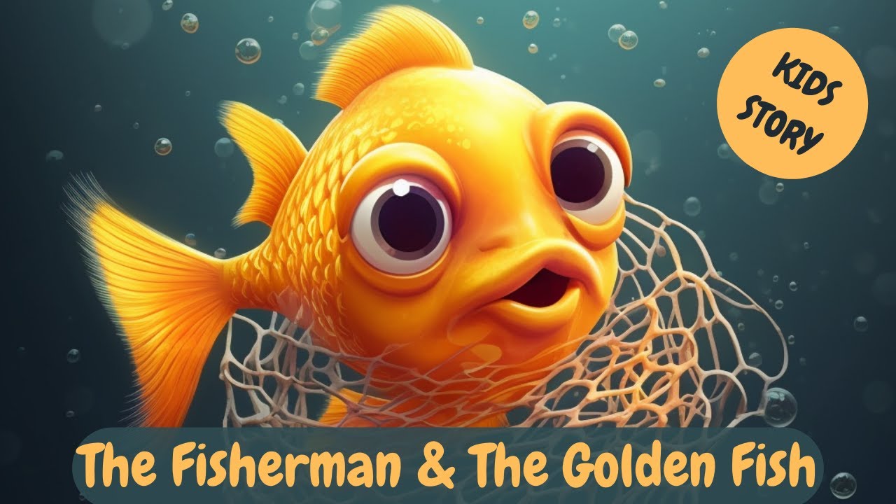 Kids Story: The Fisherman & The Golden Fish | Kids Story Telling ...