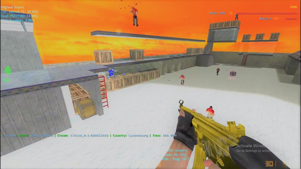 Counter-Strike : • Zombie Plague Mod • On Buxna PalanKus | Gameplay ...