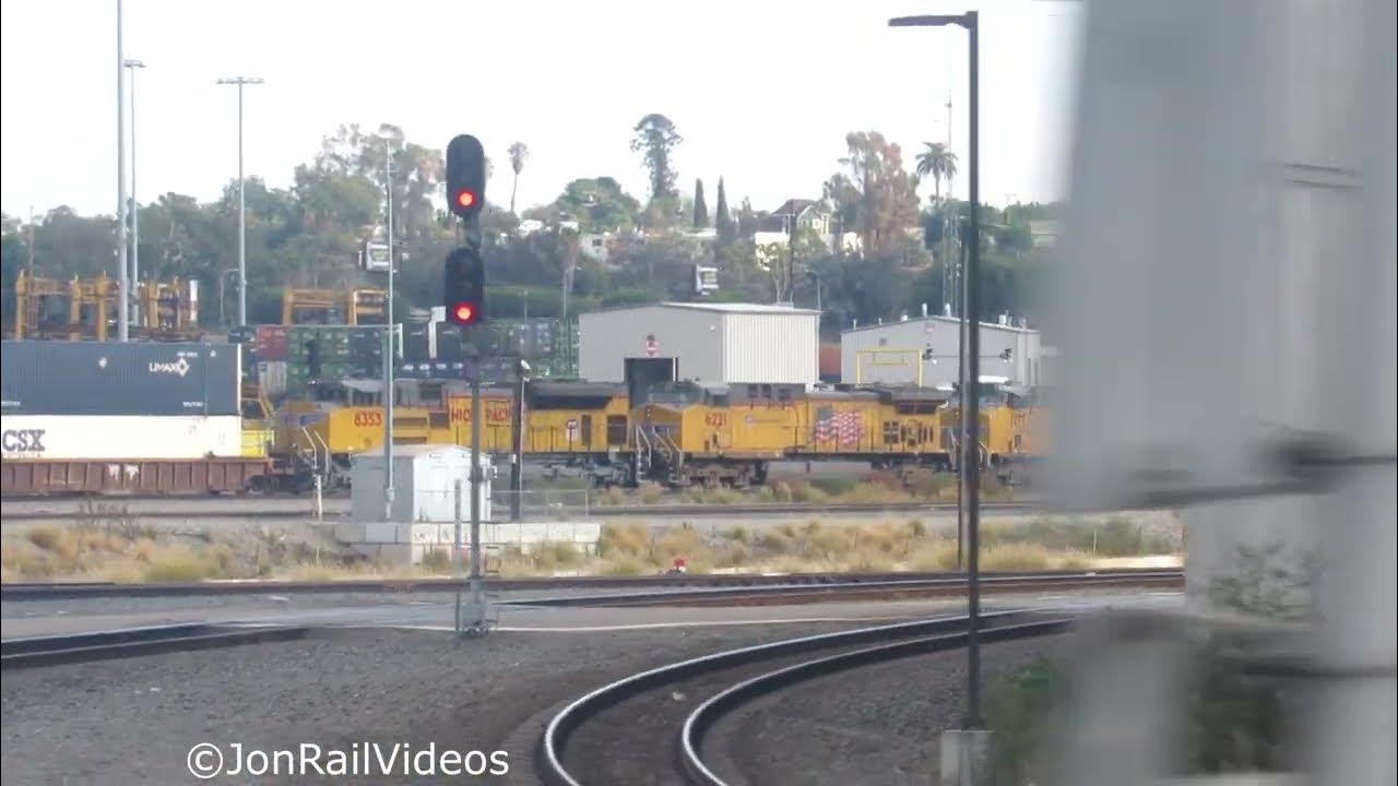 10/9/22 Pt.1: Riding Metrolink 367 El Monte-LAUPT ft. UP 8353 & BNSF 3886 at LATC - YouTube