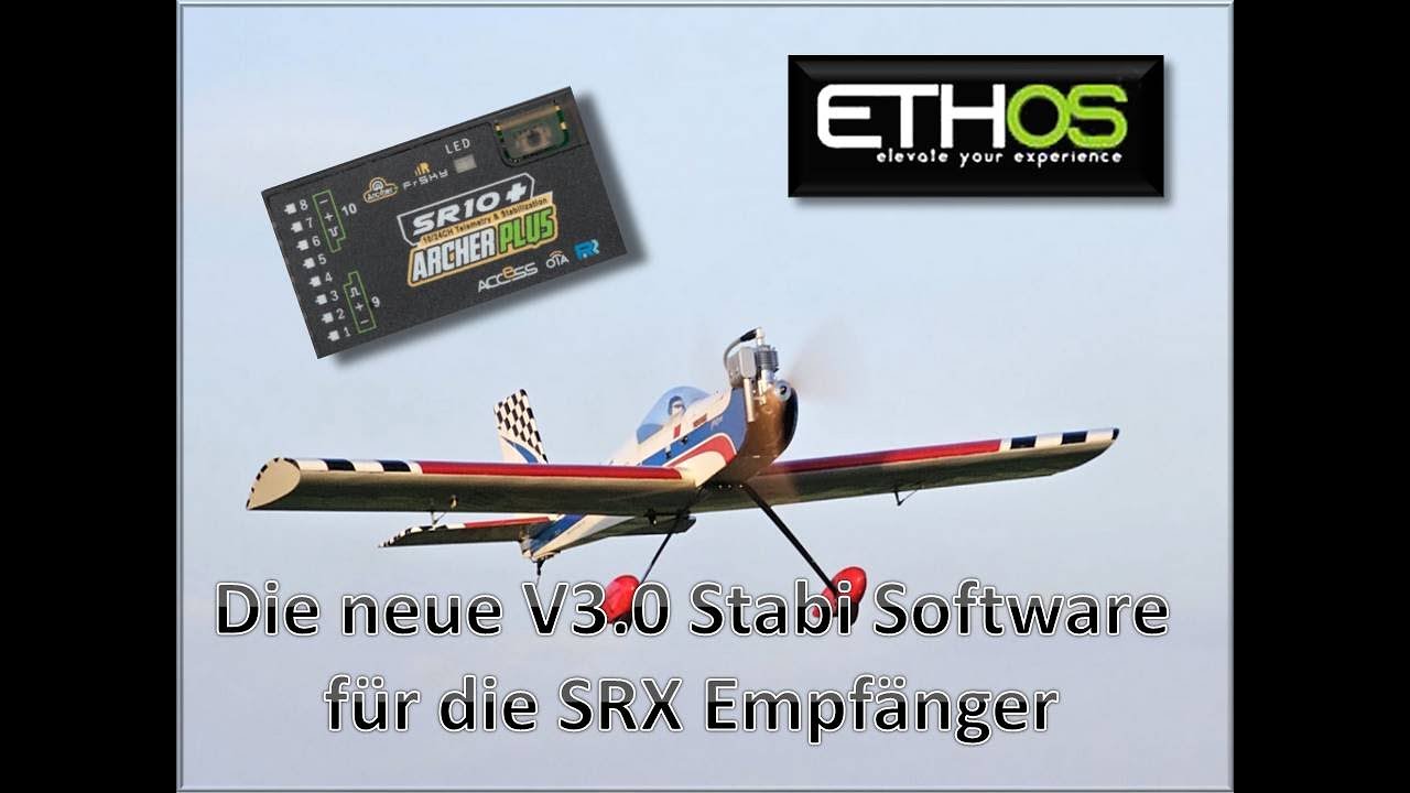 Die neue LUA Software V3.0.0 für die SRX Stabi Empfänger von Frsky ...