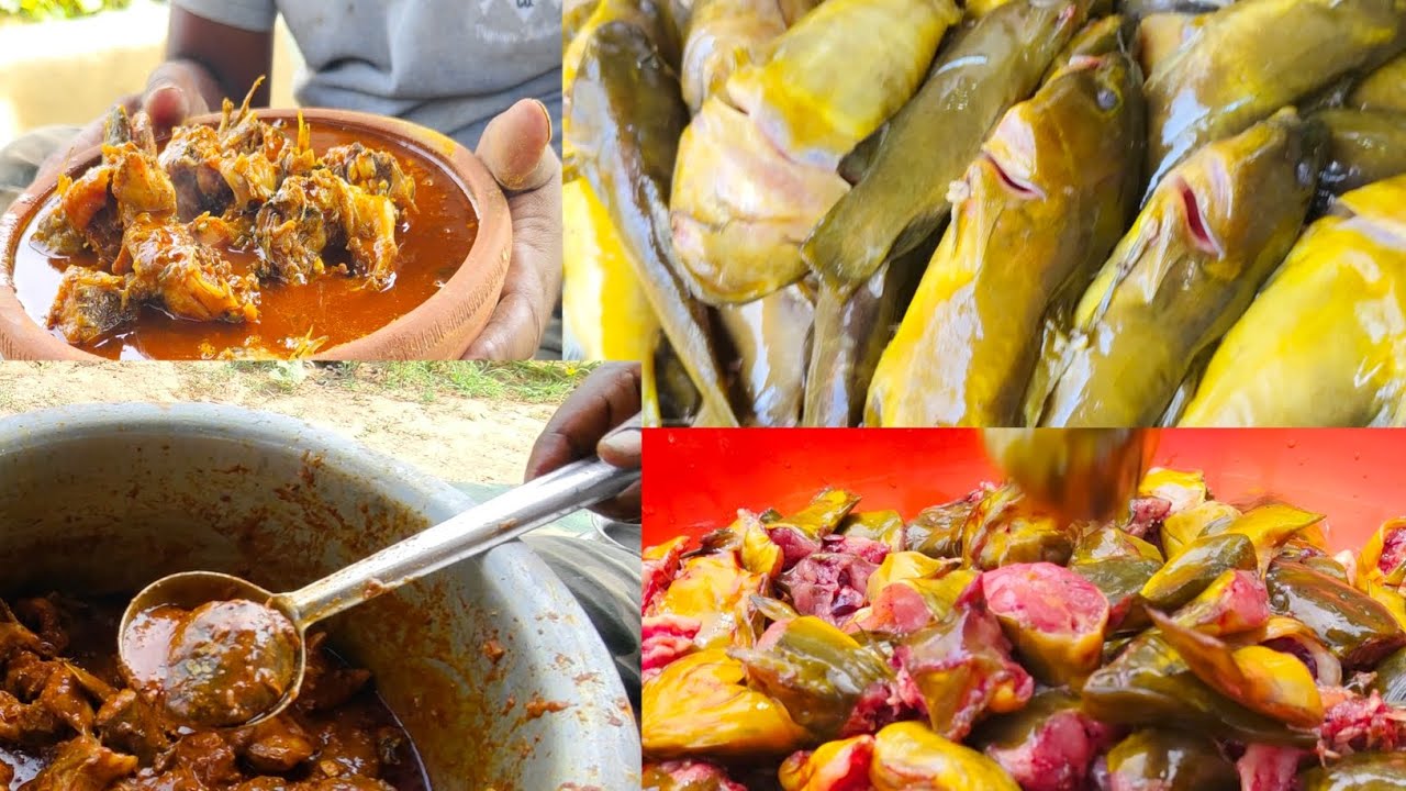 MAKING FISH GHAGRA CURRY TRADITIONAL RECIPE @VillageCookingChannel # ...