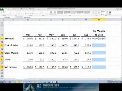 Entering Data and Formulas Into Multiple Excel Cells Simultaneously.mp4 - YouTube
