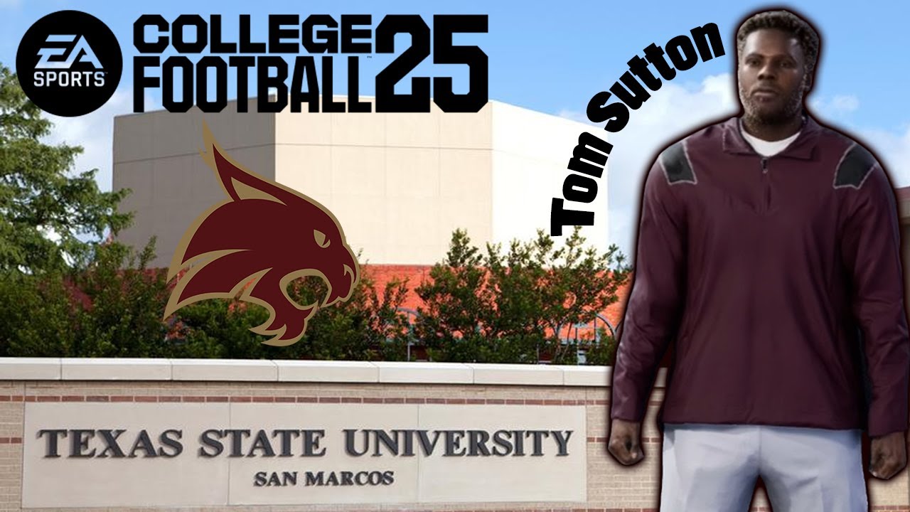 College Football 25: Intro to Tom Sutton Coaching Dynasty - YouTube