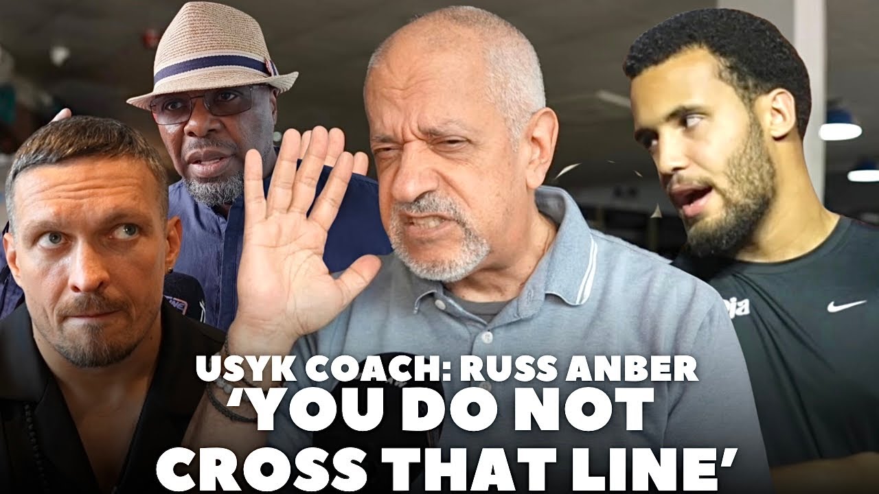 ‘YOU DO NOT CROSS THAT LINE’ USYK COACH RUSS ANBER BRUTALLY HONEST ON ...