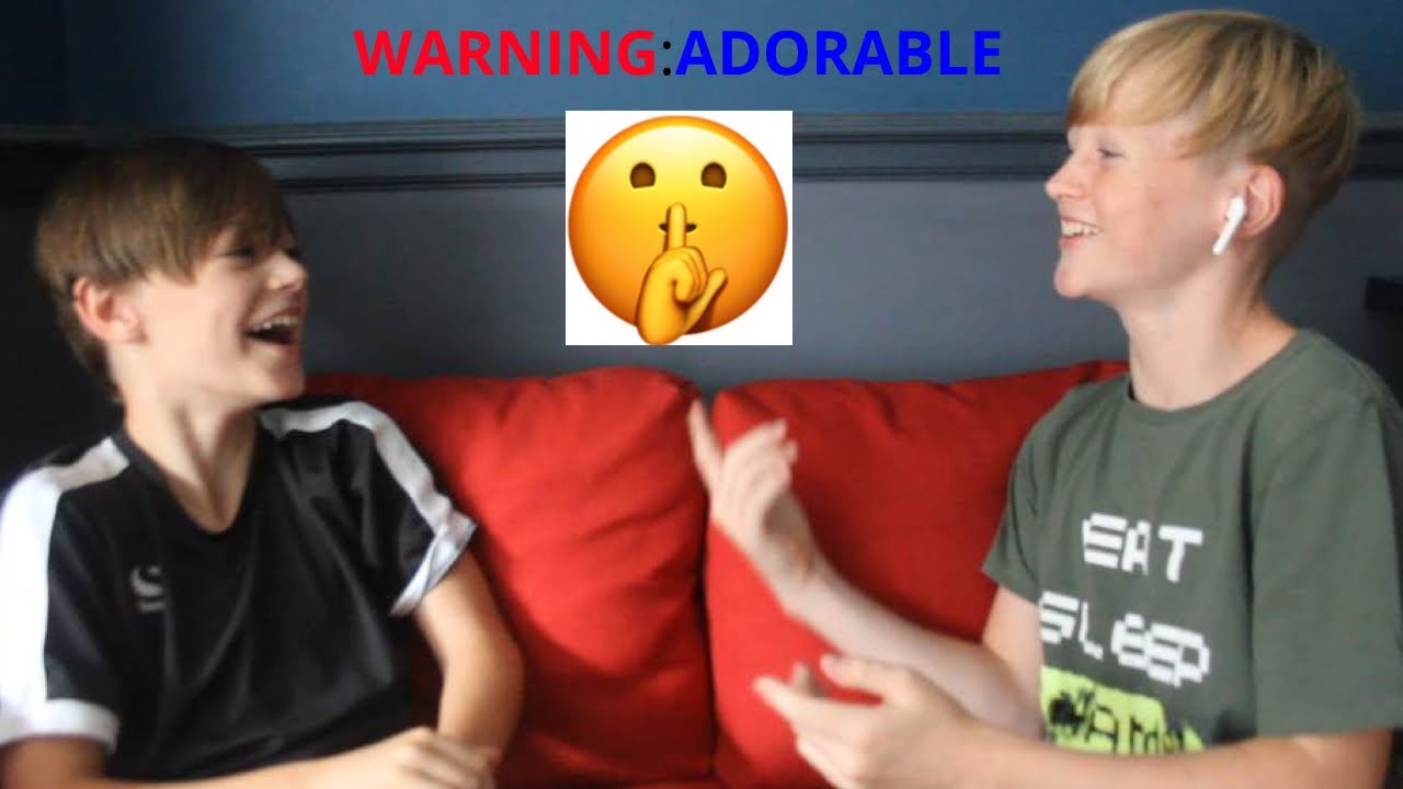 WHISPER CHALLENGE WITH MY BABY BROTHER!! WARNING : ADORABLE!! - YouTube