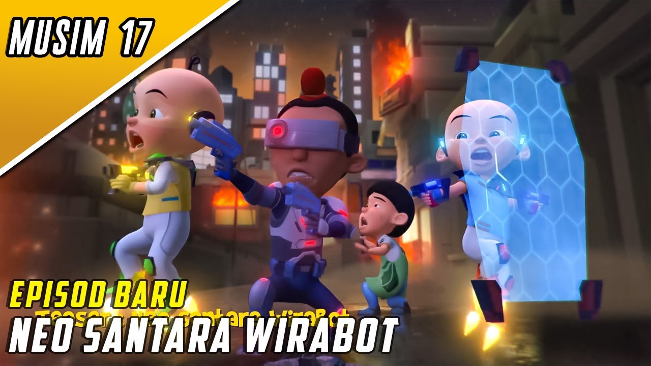 Episod Baru Upin & Ipin Musim 17 - Neo Santara Wirabot | Upin Ipin ...