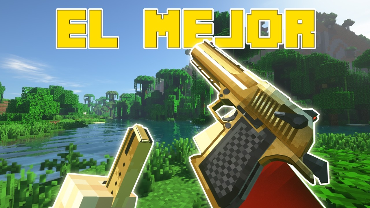 El MOD de ARMAS más COMPLETO para MINECRAFT 🔥 | Timeless and Classics ...