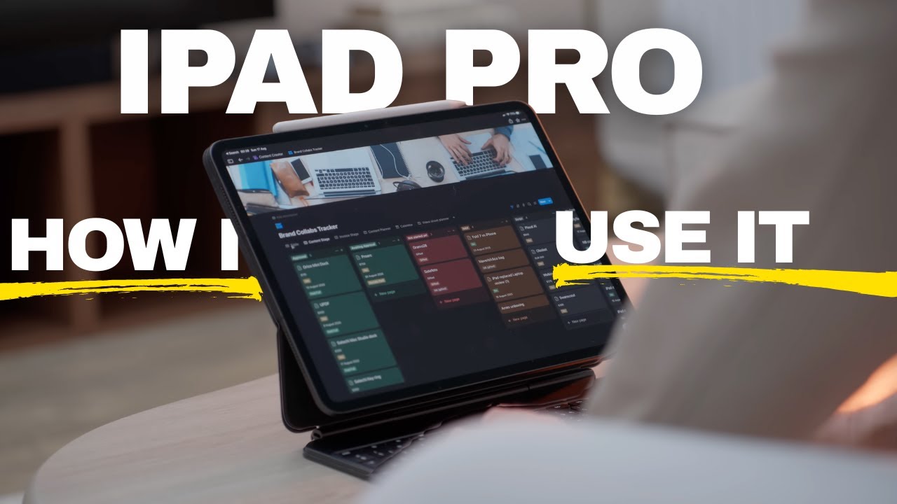 Where I use iPAD PRO over MacBook - YouTube