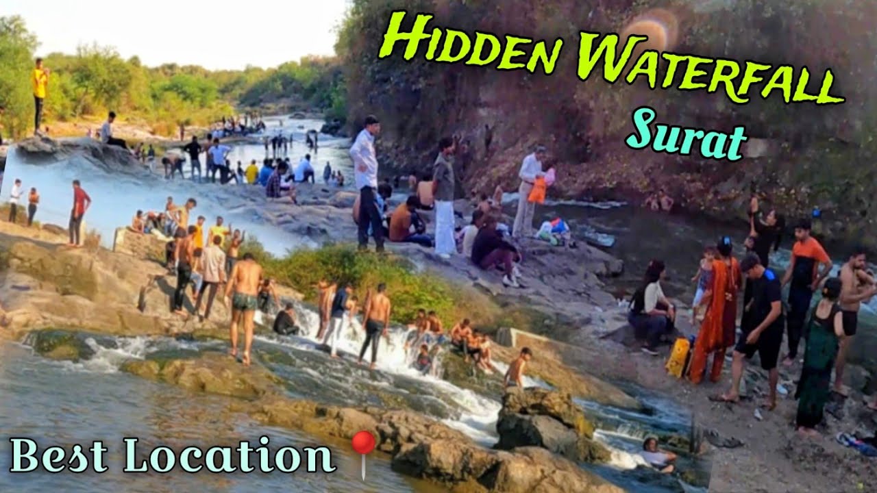 Hidden Waterfall 🤩| Near by SURAT | Parth Waterfall | Sunday Ride ...