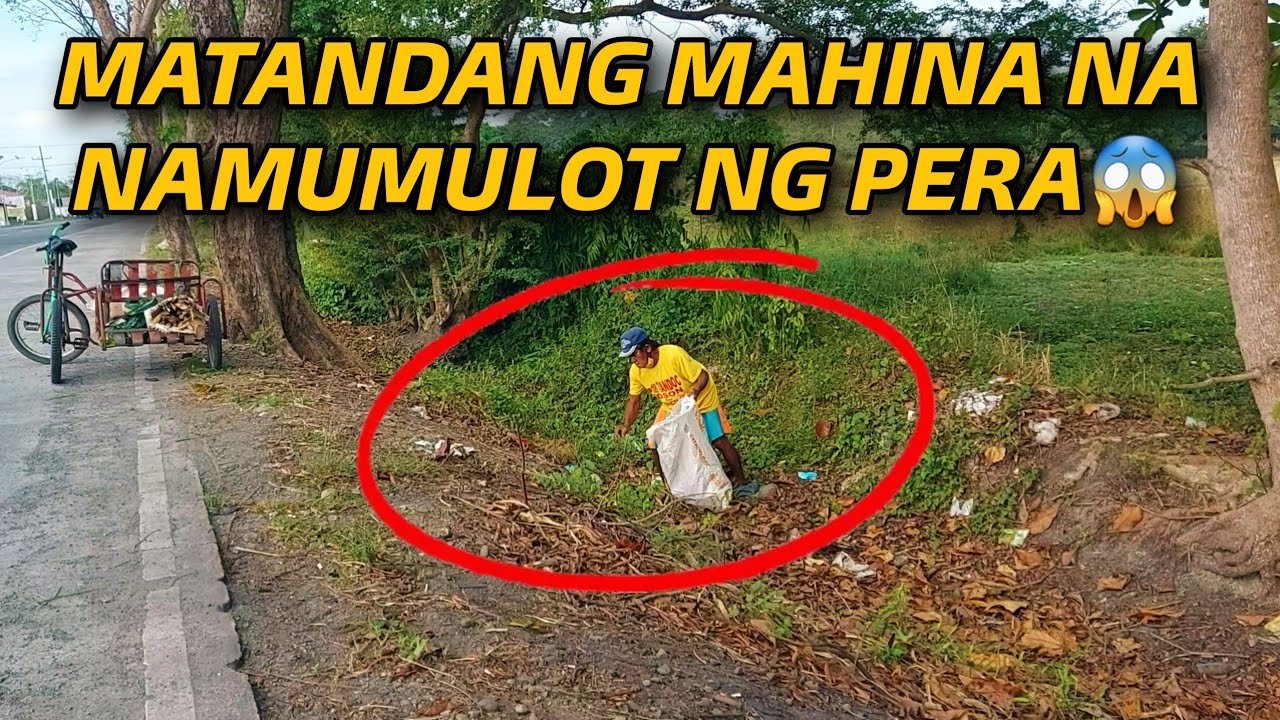 MATANDANG NAKAPULOT NG ISANG SAKONG PERA?😱 - YouTube