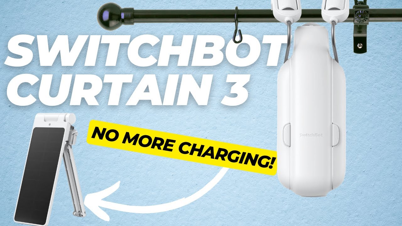 SwitchBot Curtain 3: Automate Your Curtains in Just 30 Seconds! - YouTube