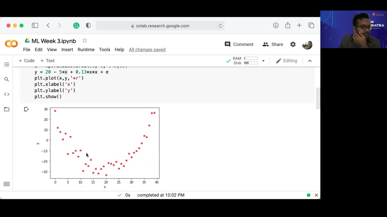 Machine Learning Week 3 Part 2 Polynomial Regression YouTube Machine Learning Week 3 Part 2 Polynomial Regression YouTube