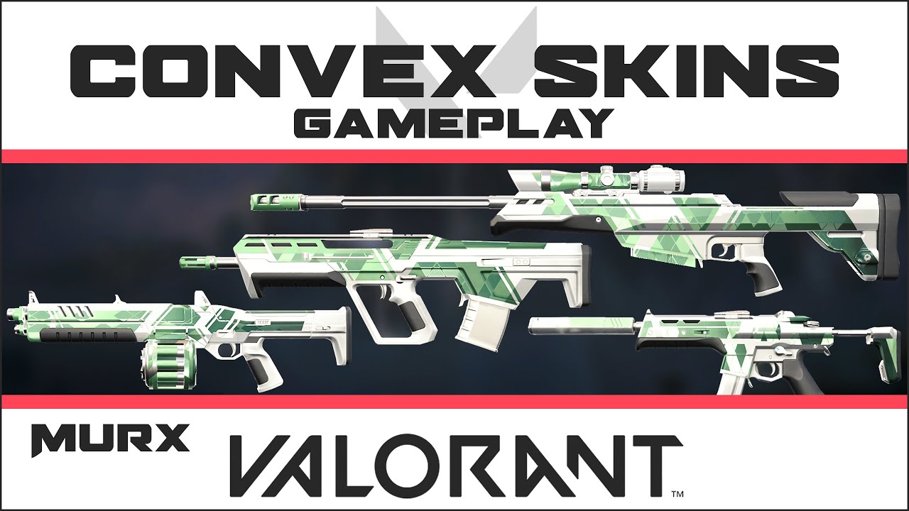 Convex VALORANT Skins GAMEPLAY | Skin Collection Showcase - YouTube
