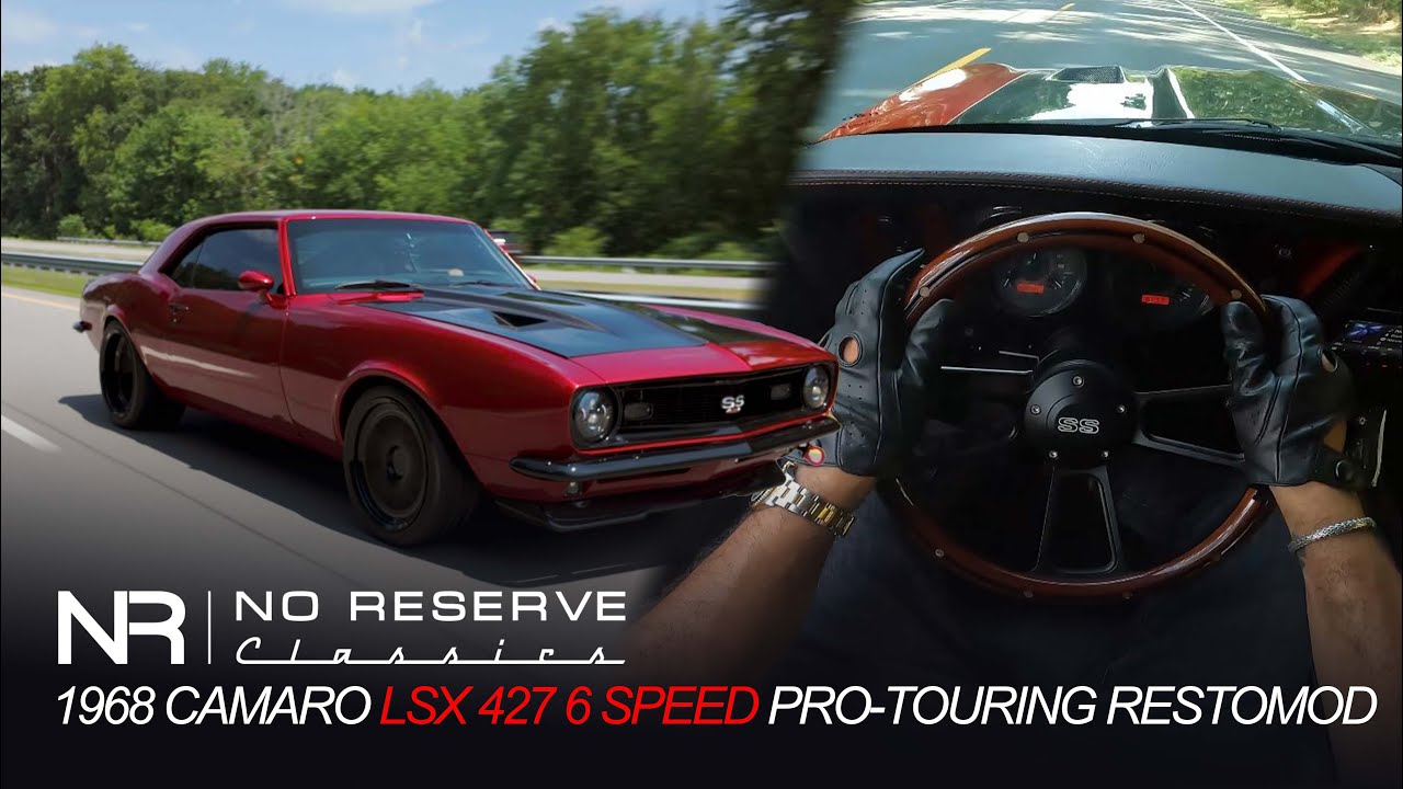 1968 Camaro LSX 427 6-Speed Pro-Touring Restomod - Modern Muscle ...