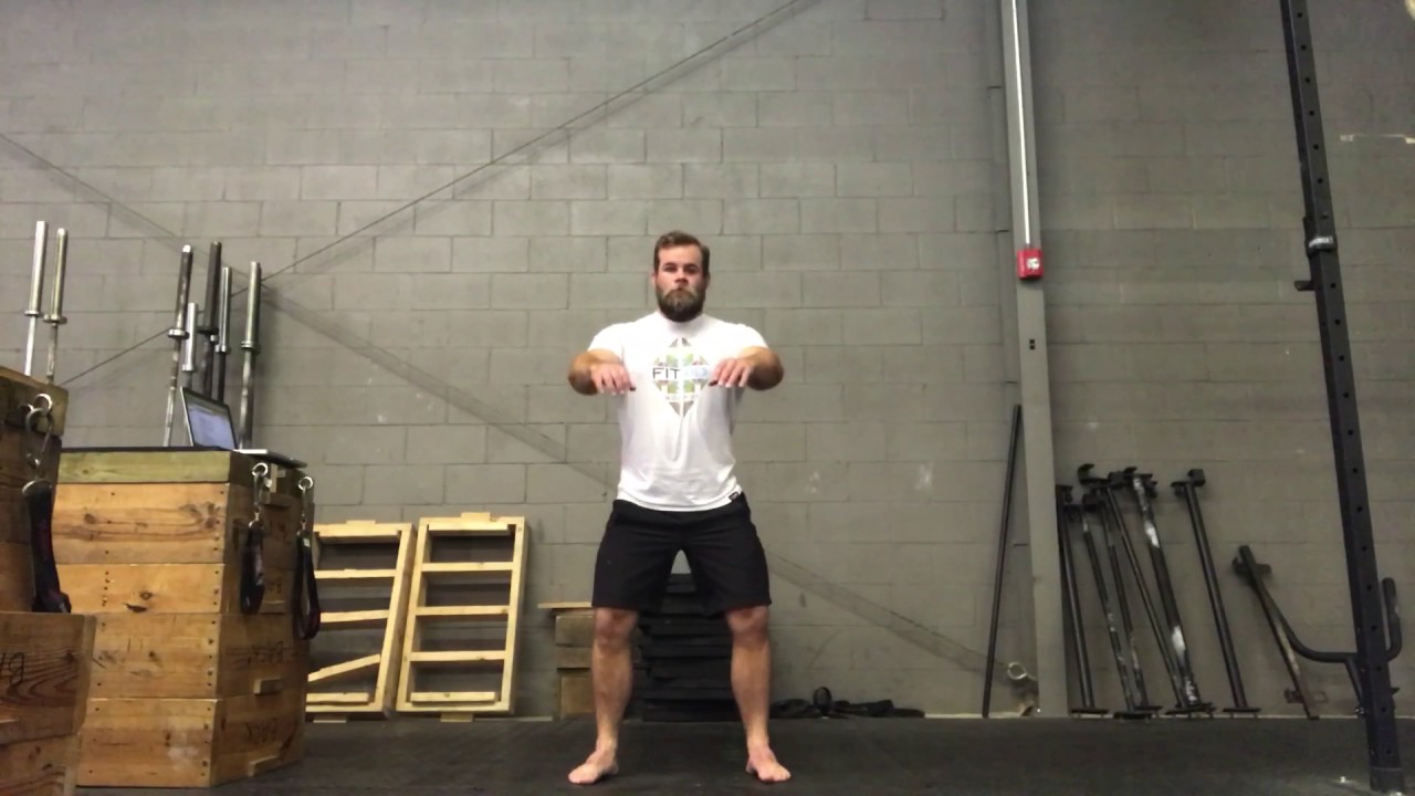 Neutral stance squat - YouTube