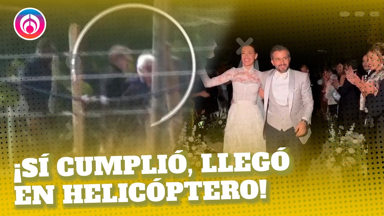 Luis Miguel sí llegó a la boda de Michelle Salas - YouTube