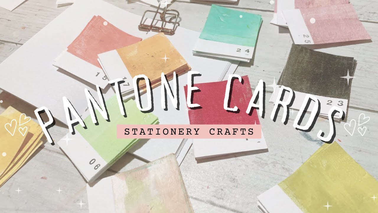 DIY Pantone Color Labels for Journaling | DIY Stationery Products # ...