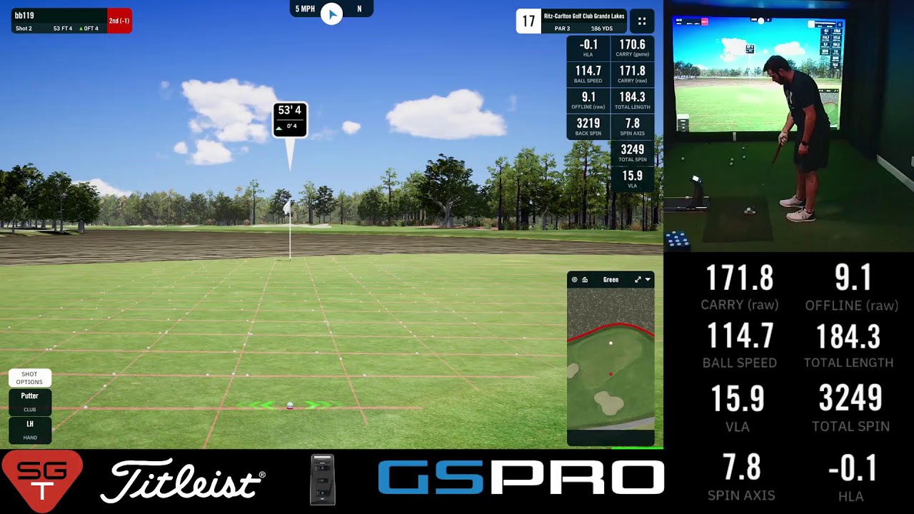 Sim Golf Tour Winter 2024 - Pro Rd. 1 - PNC Championship - YouTube