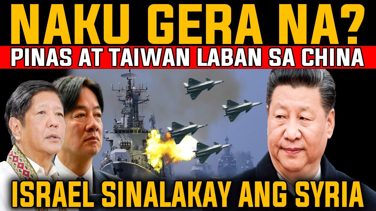 PINAS AT TAIWAN NAGHAHANDA SA GERA SA CHINA!? ISRAEL SINALAKAY ANG ...