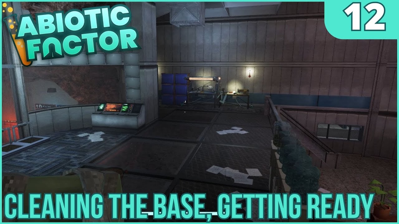 Abiotic Factor Ep.12 : Cleaning Up The New Base & Getting Ready To Go ...