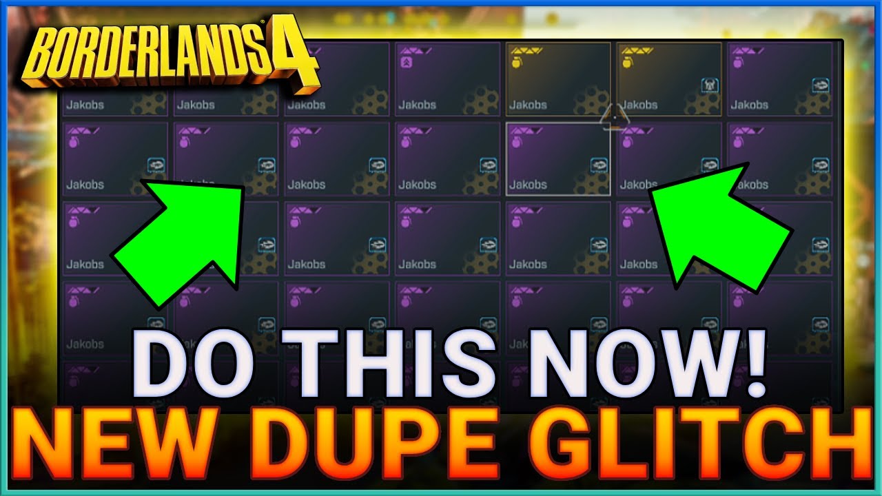 NEW DUPE GLITCH - EASY TO DO! - Borderlands 4 Duplication Glitch Still Working - YouTube