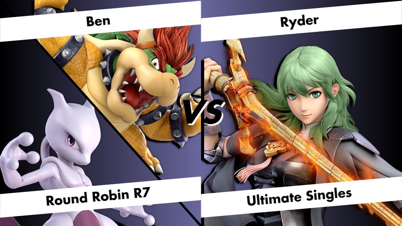 STC #14 | RR7 Ben (Bowser, Mewtwo) vs Ryder (Byleth) | SSBU Ultimate ...