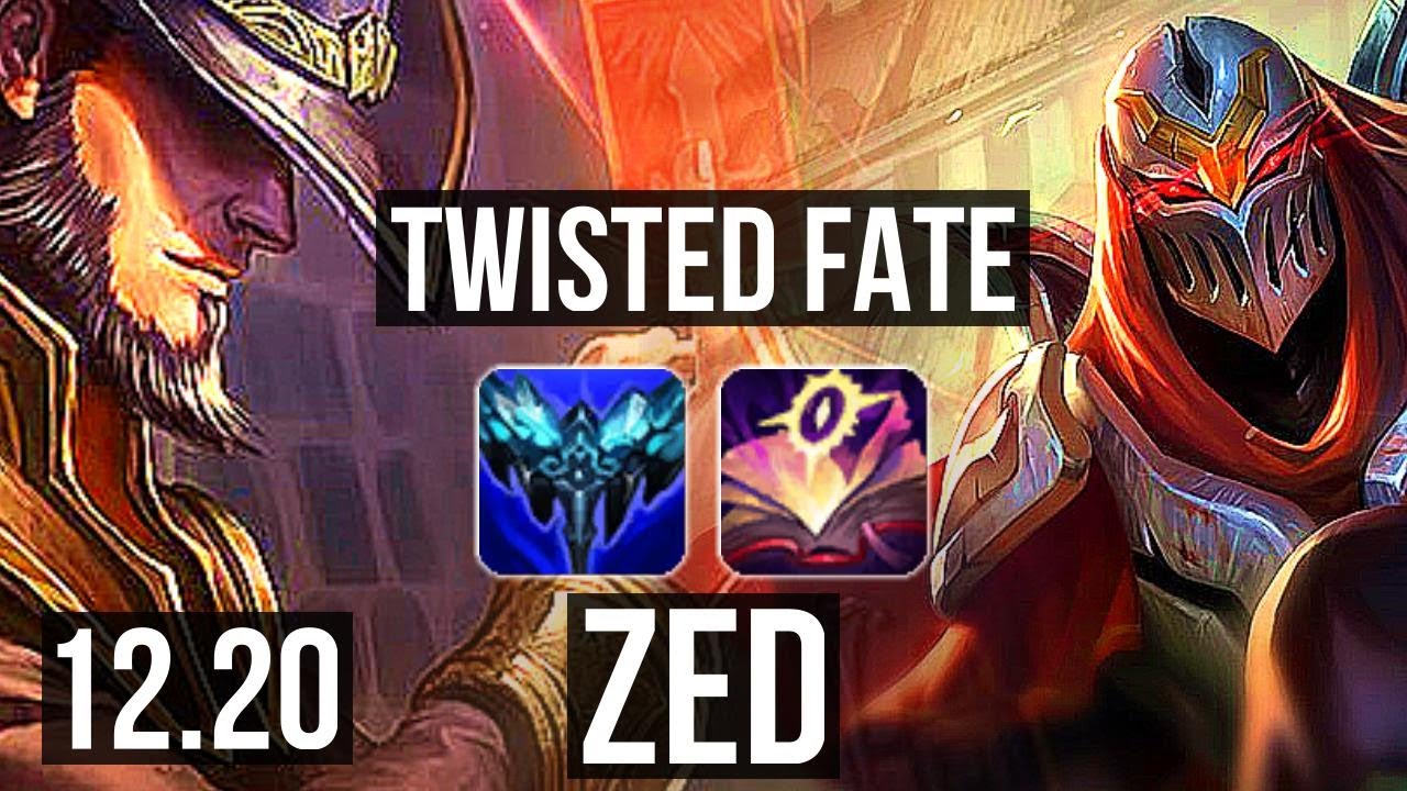 Twisted Fate Vs Zed Mid 7 1 8 1 9m Mastery 800 Games Dominating