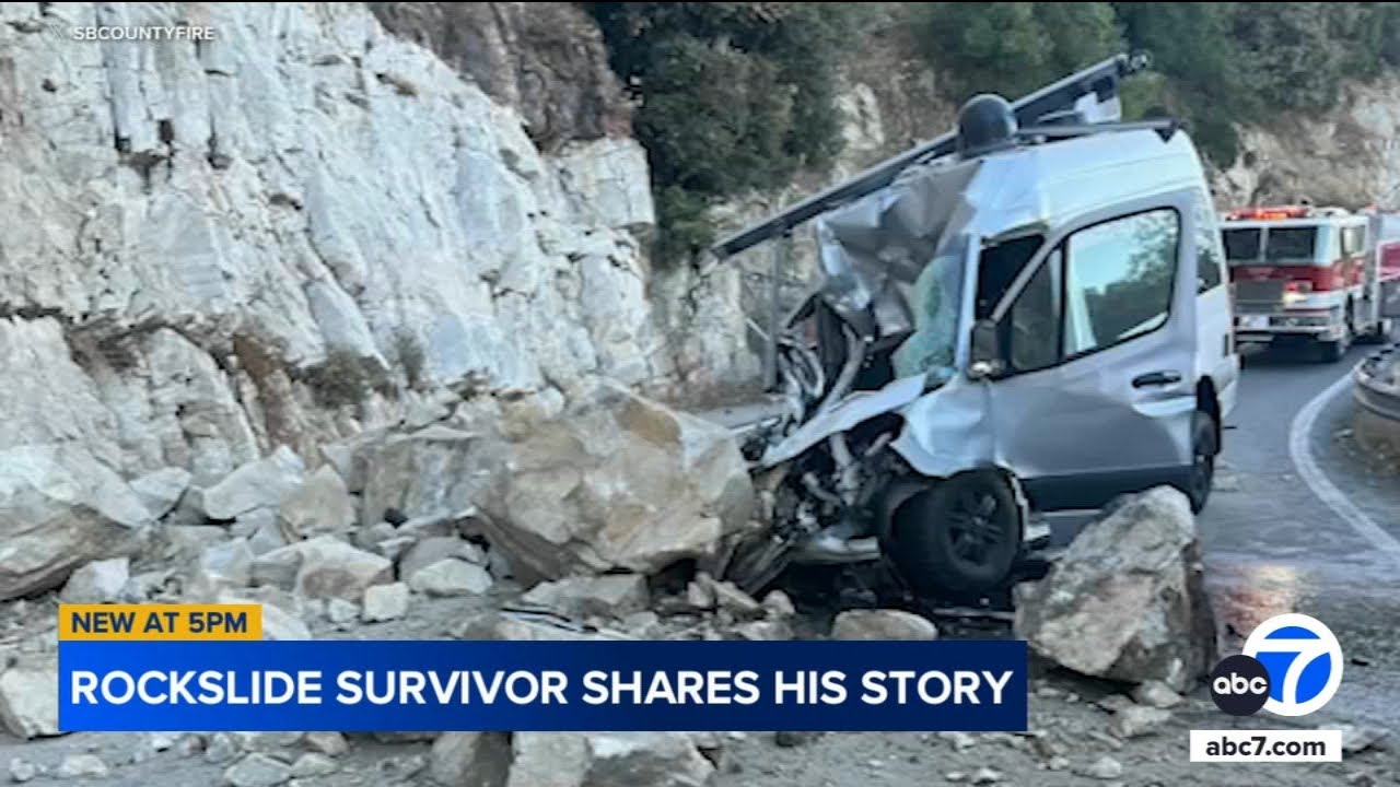Lake Arrowhead man says he's 'blessed to be alive' after being crushed ...