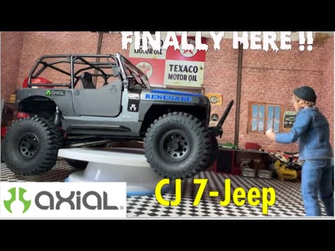 Axial SCX10-3 CJ7 Jeep FINALLY!! First Look. - YouTube