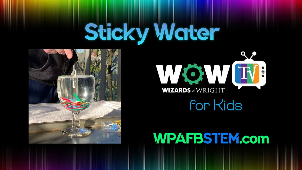 WOW! TV for Kids - Sticky Water - YouTube