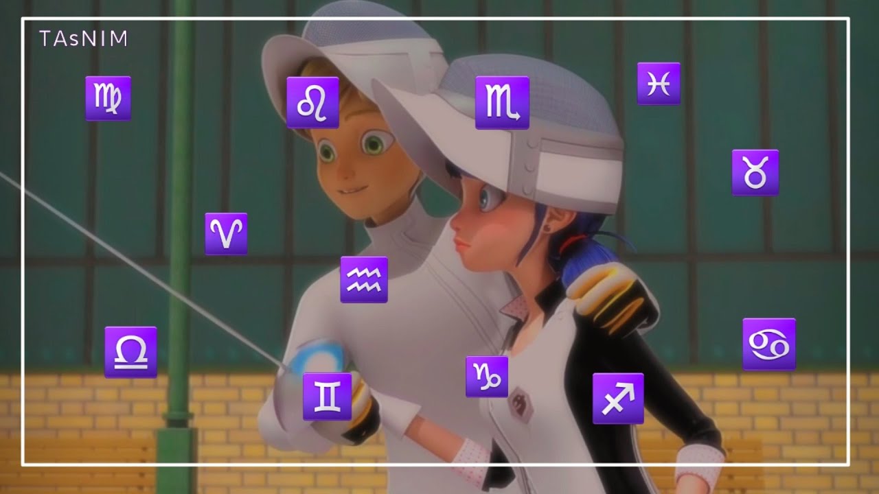 Zodiac signs in Miraculous episods🤍 - YouTube