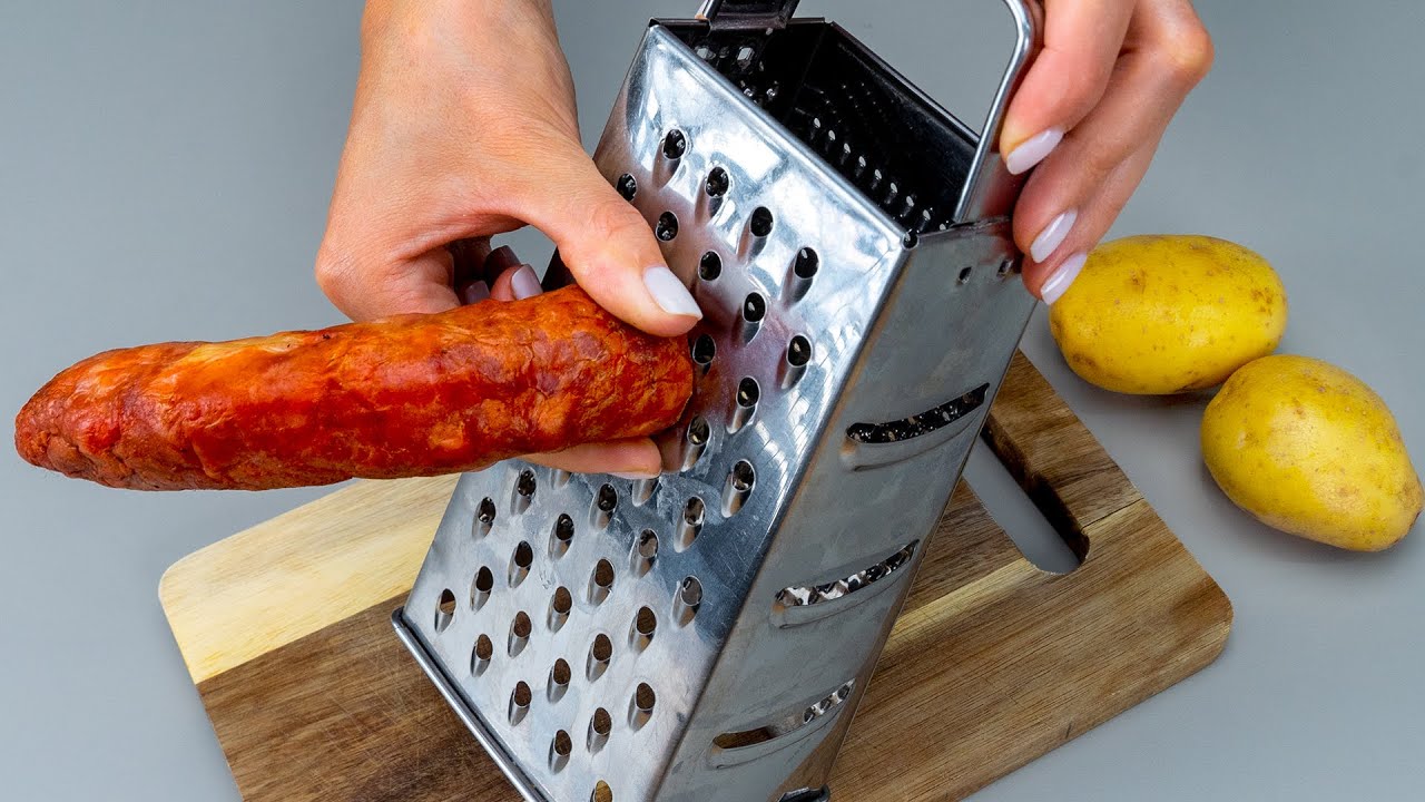 Just grate the potatoes! Everyone must know this delicious recipe ...