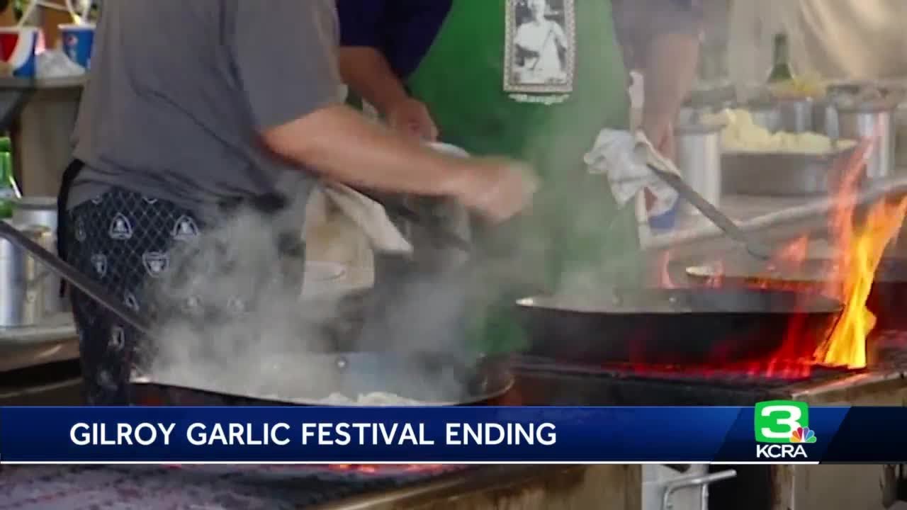 Gilroy Garlic Festival says farewell to its large event - YouTube