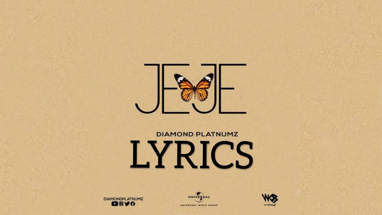 Diamond Platnumz JEJE Lyrics (Official Lyrics Video) - YouTube