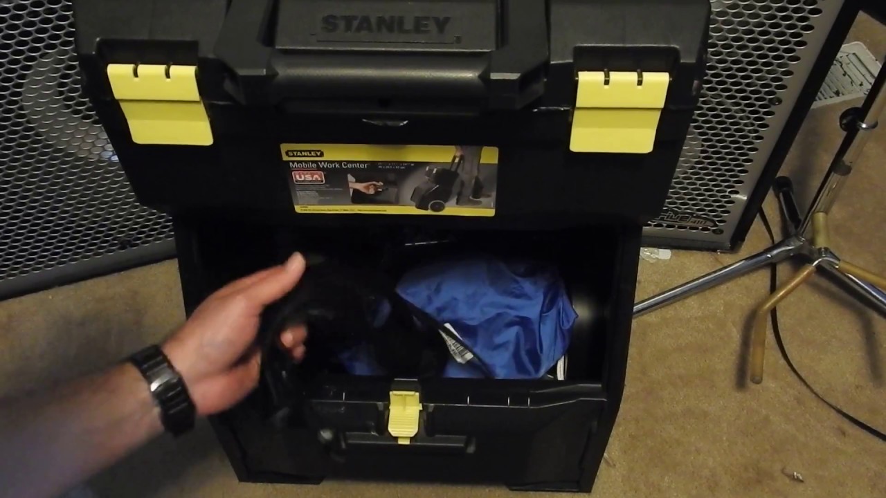 Stanley work Center tool box for Musicians: I ditched the bag for the ...