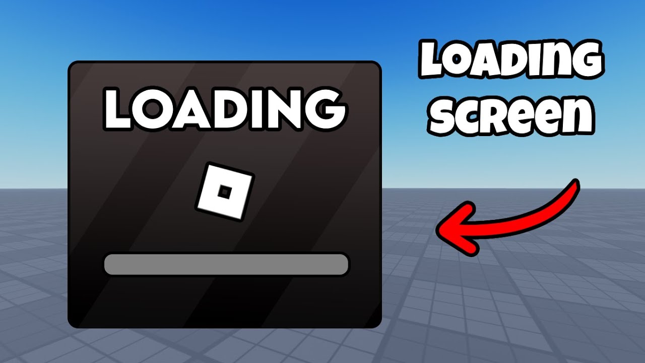 HOW TO MAKE A LOADING SCREEN IN ROBLOX - YouTube