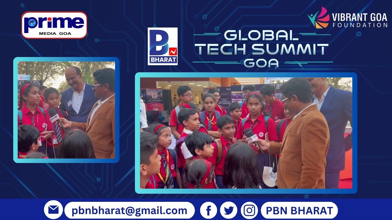 STUDENTS OF THE KING'S SCHOOL, MARGAO AT THE GLOBAL TECH SUMMIT 2024 ...