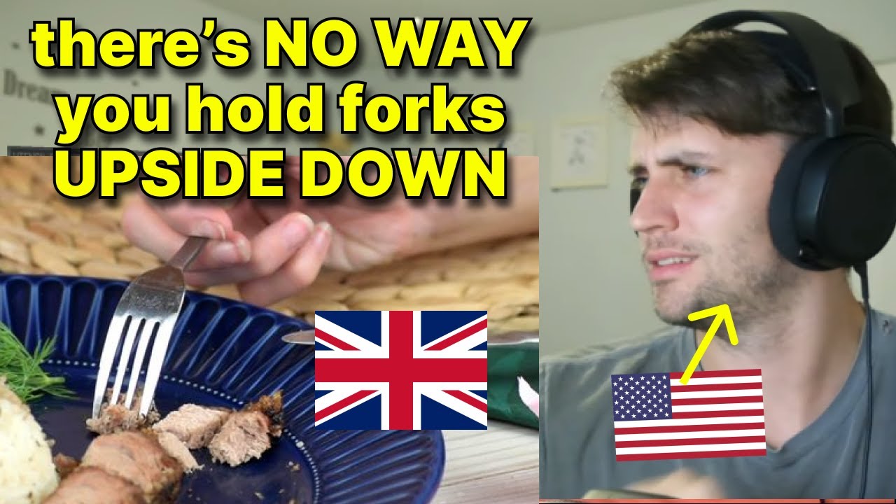 America vs UK Eating Etiquette is SO MUCH DIFFERENT - YouTube