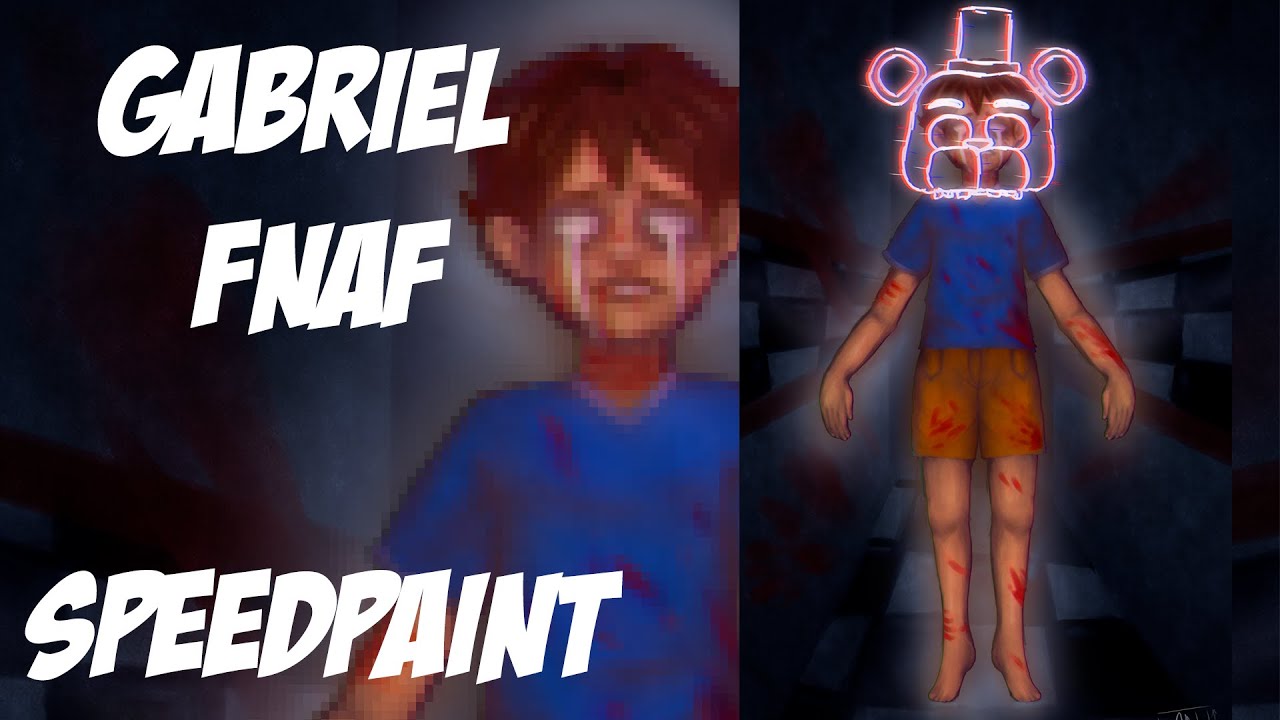Gabriel (Freddy) - Missing child - SPEEDPAINT - YouTube