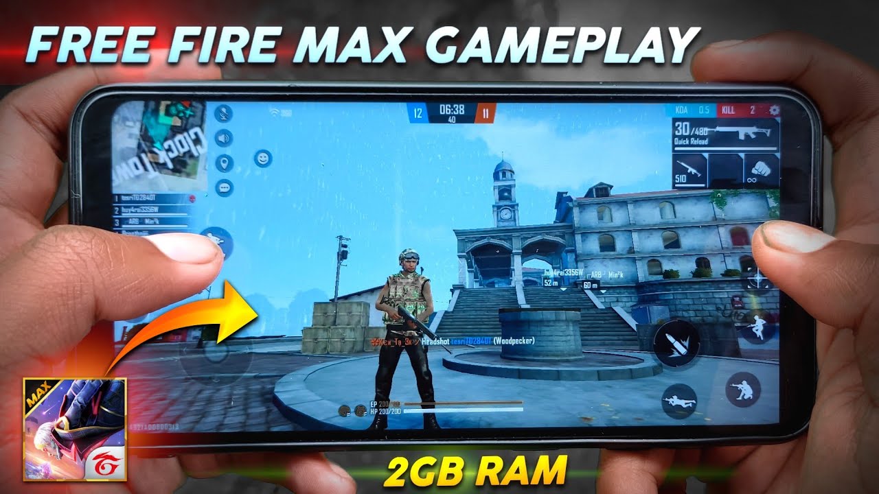 Free Fire Max Lag Test In 2GB Ram Devices - YouTube