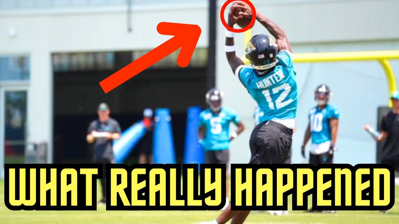 Travis Hunter CRUSHING DRILLS At Jacksonville Jaguars OTAs Practice ...