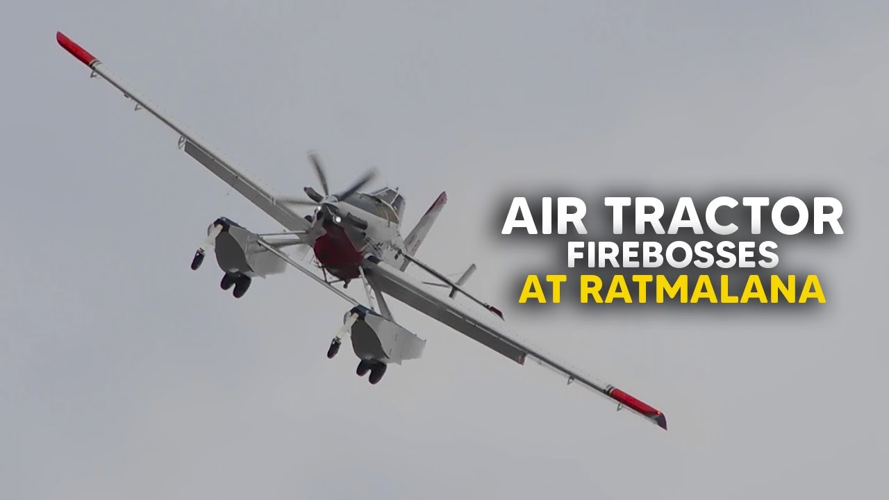Air Tractor Fireboss 802s at Ratmalana on ferry to Greece from ...