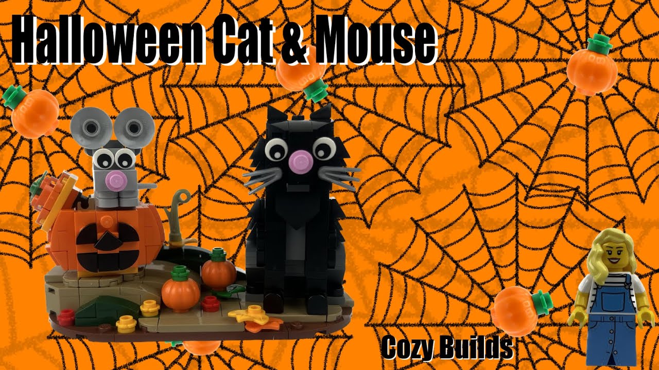 LEGO 2022 Halloween Cat & Mouse | Speed Build | 40570 - YouTube