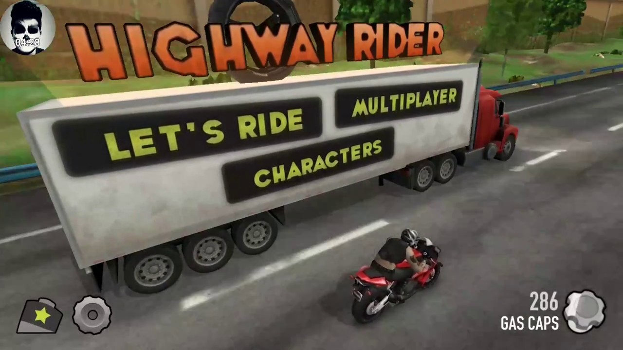 Highway Rider Gameplay | Android Mobile Game | Action Racing Offline ...