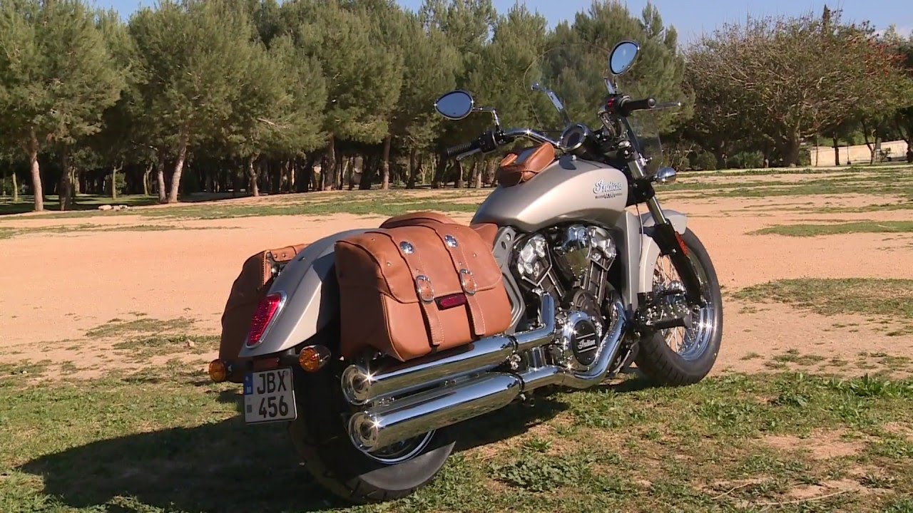 Indian Scout Mods - from Cruiser to Bagger - YouTube