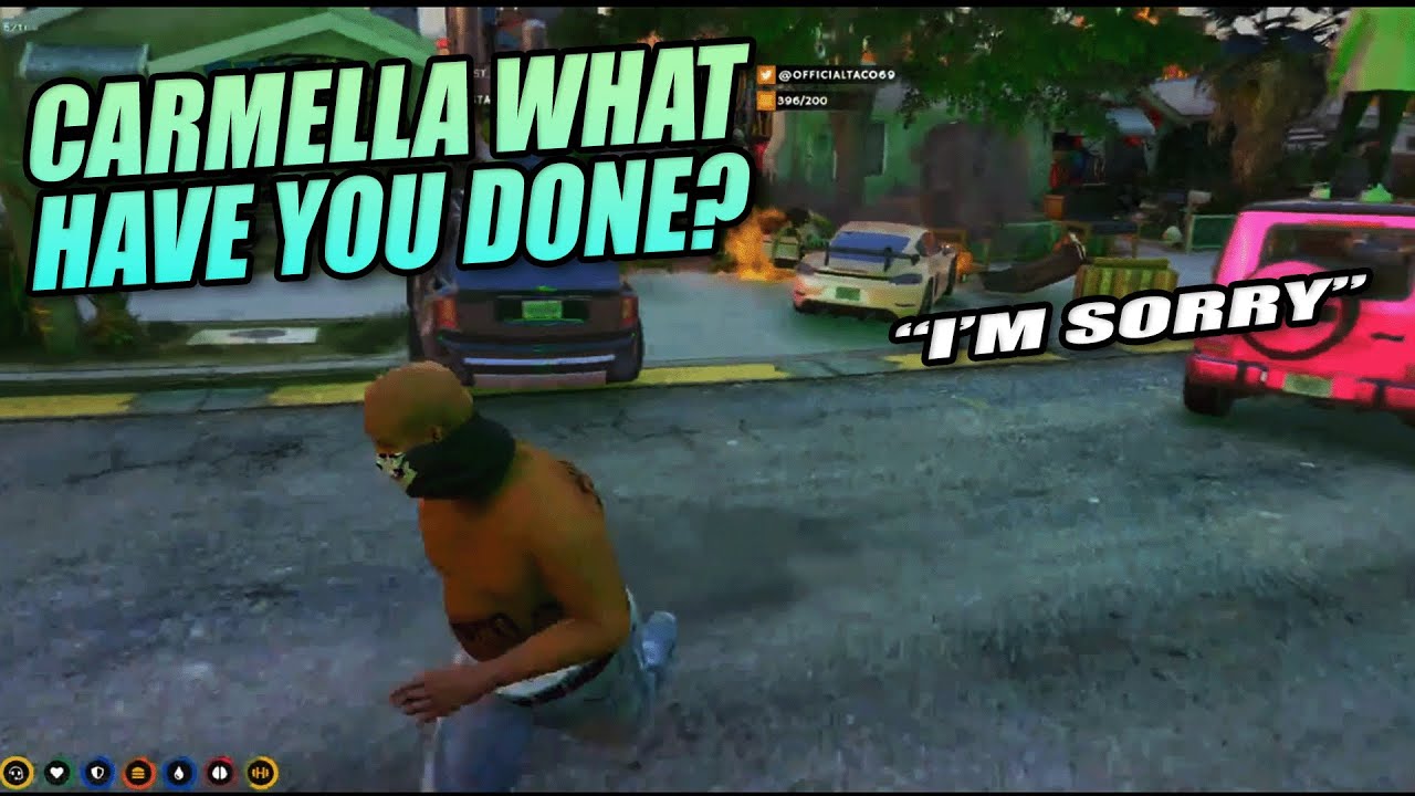 Carmella Does This on GSF's Turf! | NoPixel RP | GTA | CG - YouTube