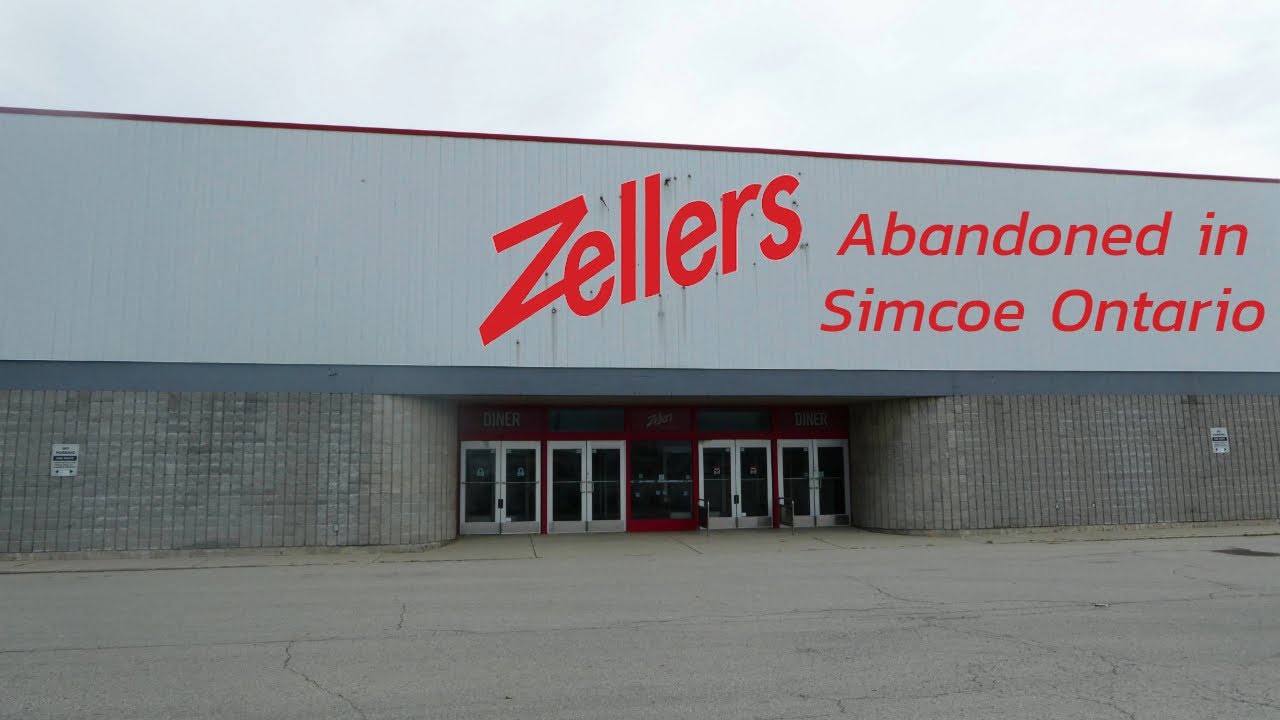 Abandoned Zellers Store Seen in Simcoe Ontario 4/8/2024 - YouTube