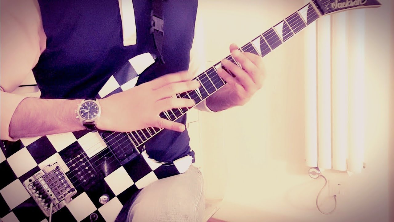 Dave Sharman : 'Borrowed Time' rock shred tapping guitar - YouTube