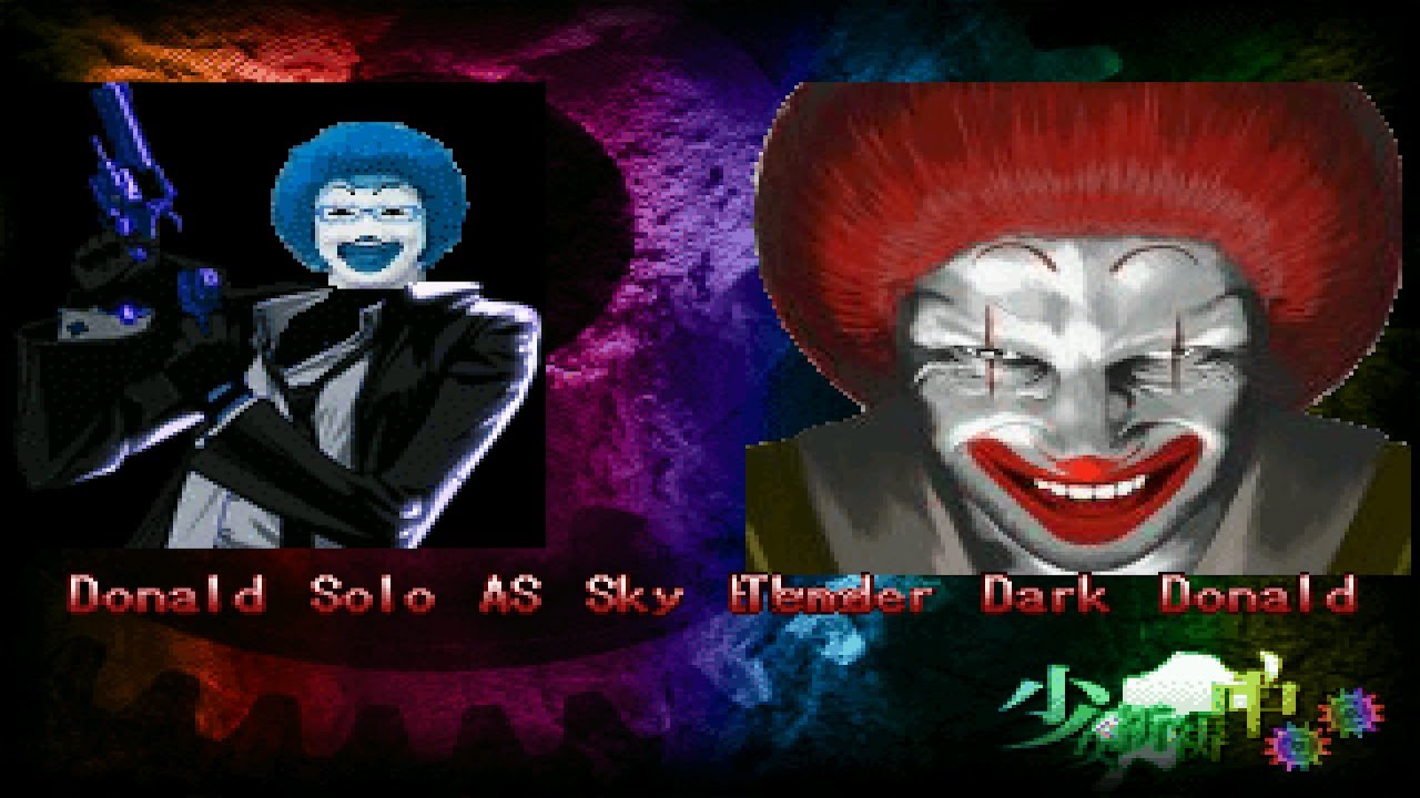 [MUGEN] Donald Solo AS Sky Blue (8P) Vs Tender Dark Donald (12P) - YouTube
