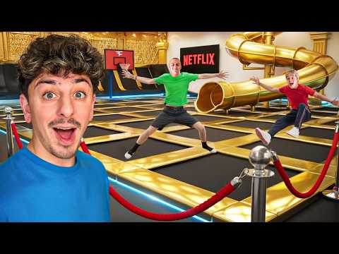 Overnight In A Trampoline Park (ft. FaZe)